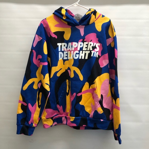 Trapper’s Delight | Shirts | Trappers Delight Colorful Hoodie L | Poshmark